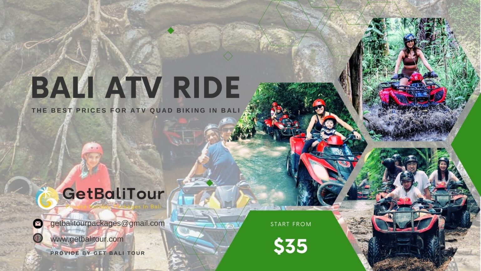 Bali ATV Ride in Ubud Area; The Best Track and The Cheapest Price - Get ...